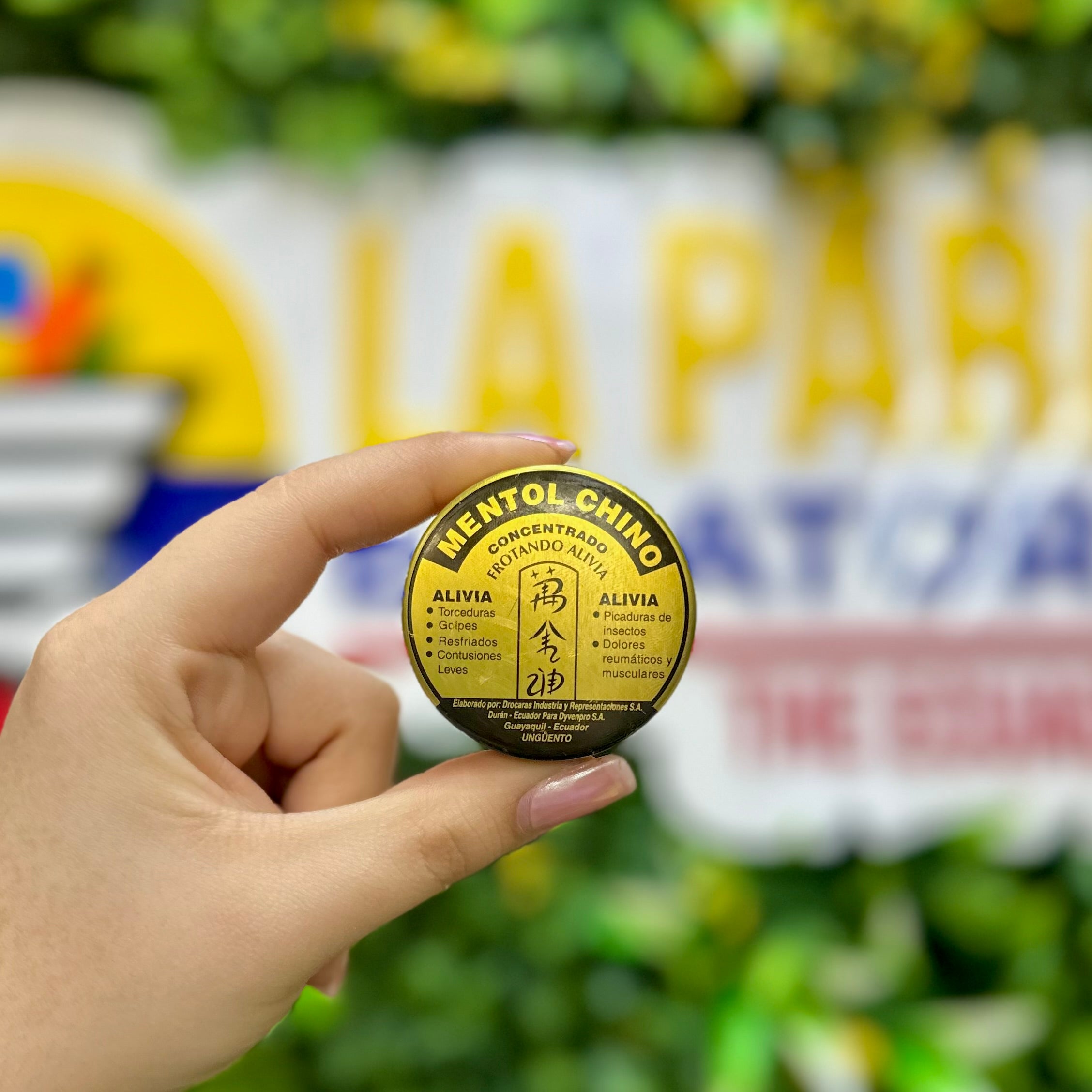 Mentol Chino - Lata | La Parada Ecuatoriana