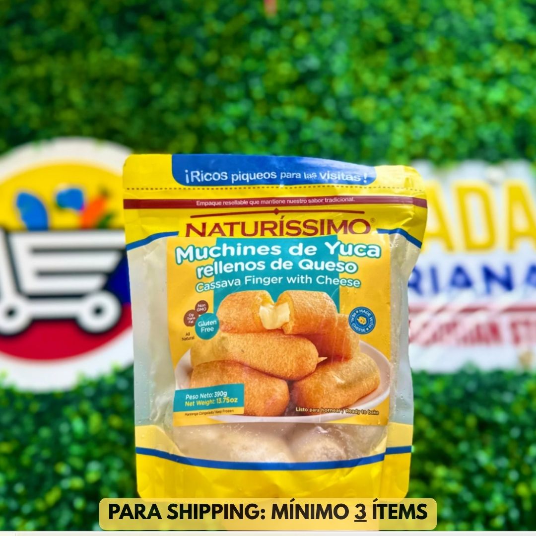 Naturissimo - Muchines de Yuca con Queso 14oz | La Parada Ecuatoriana