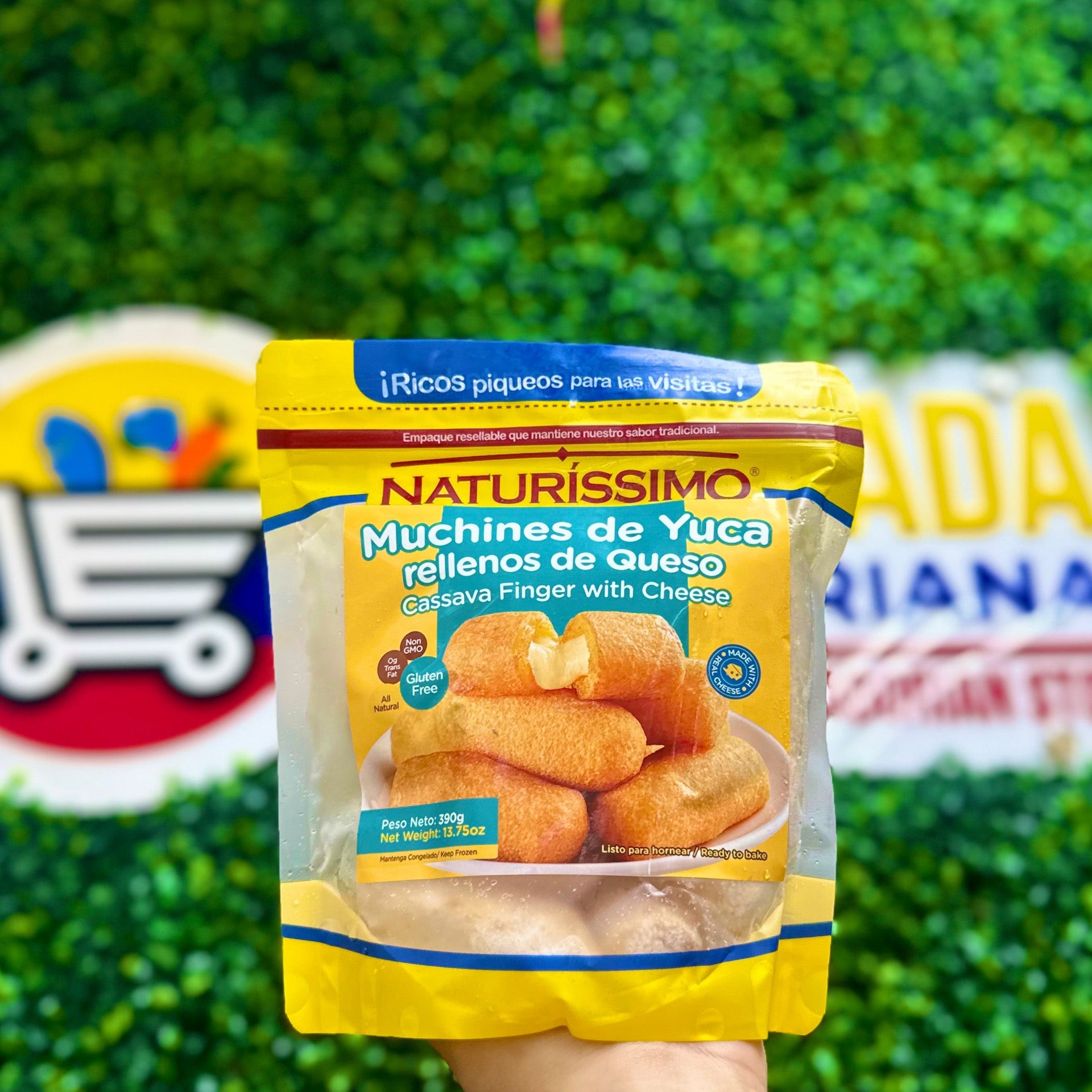 Naturissimo - Muchines de Yuca con Queso 14oz | La Parada Ecuatoriana