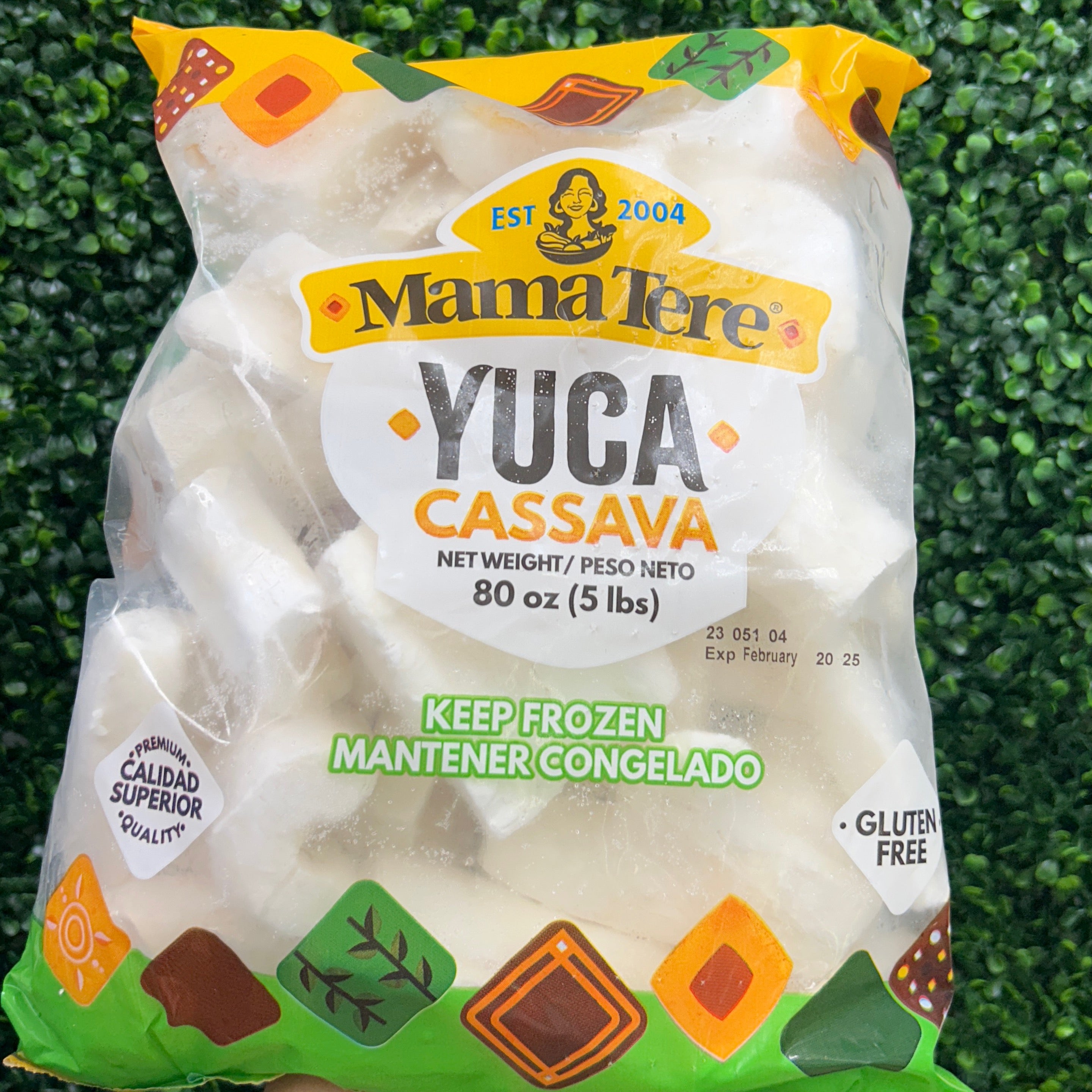 Mama Tere - Yuca 2.5 LB | La Parada Ecuatoriana