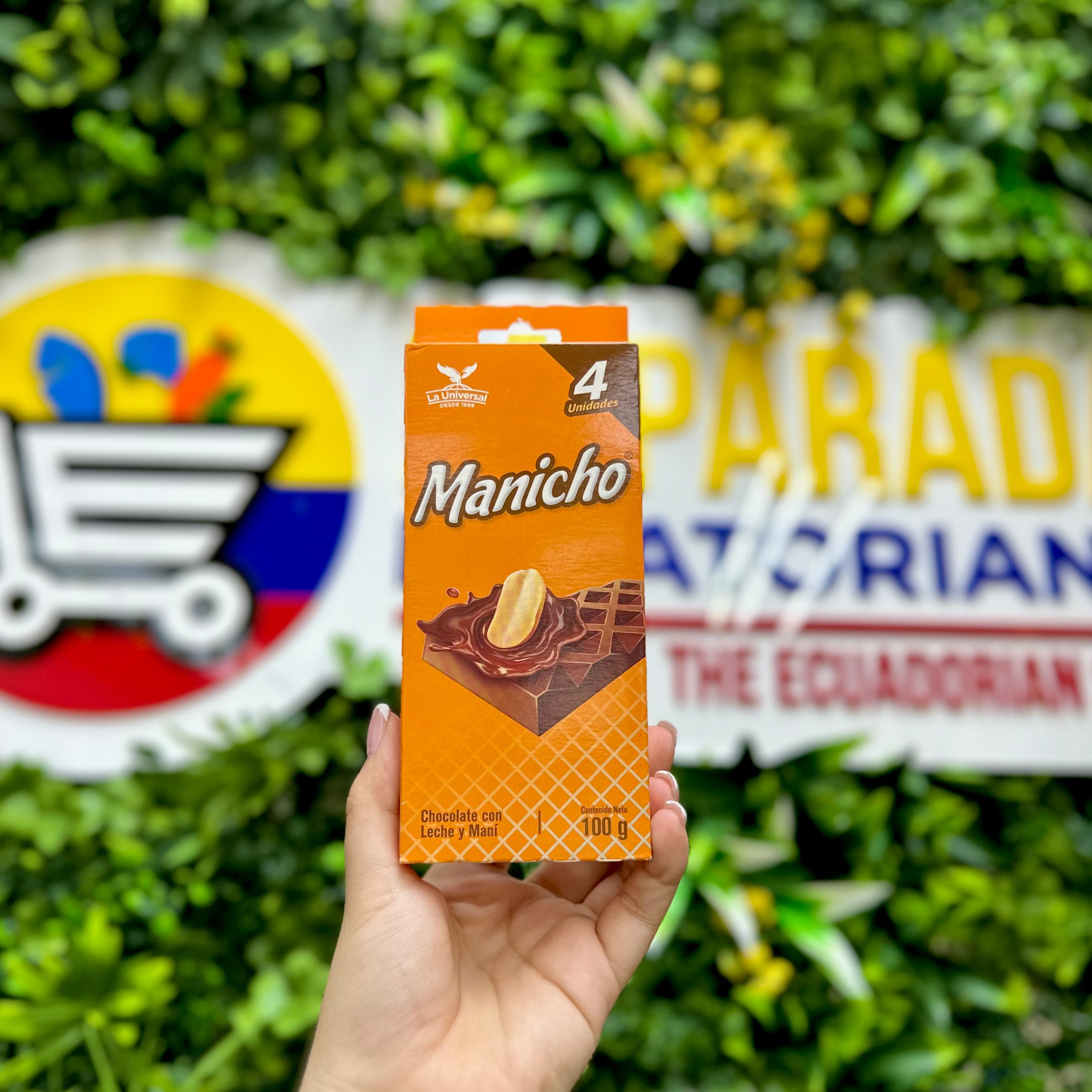 Manicho chocolate | La Parada Ecuatoriana
