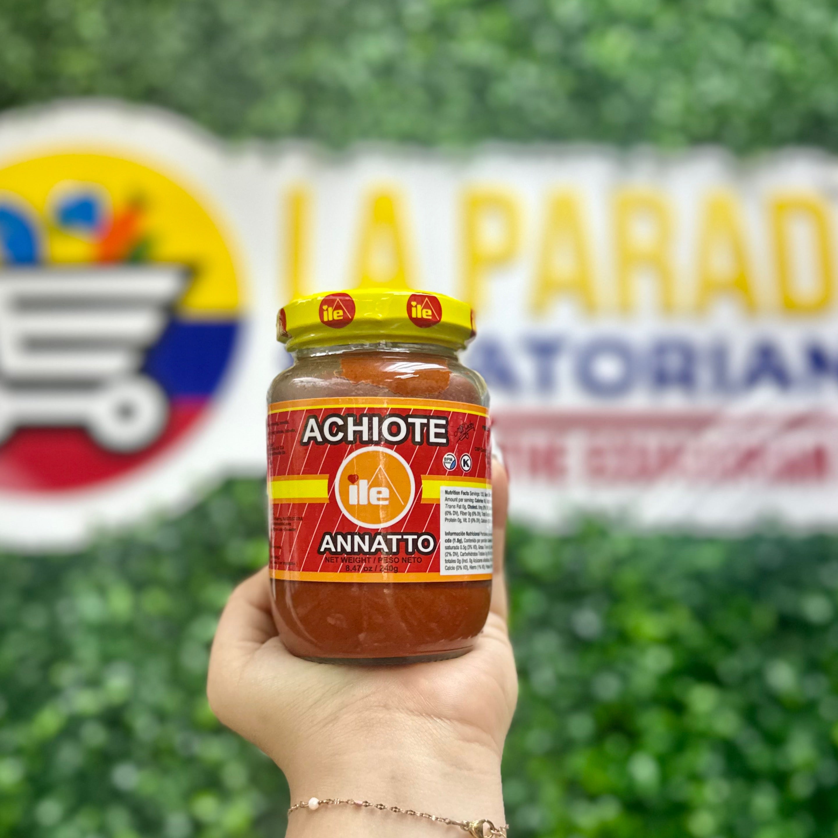 ILE - Pasta De Achiote - Vidrio | La Parada Ecuatoriana