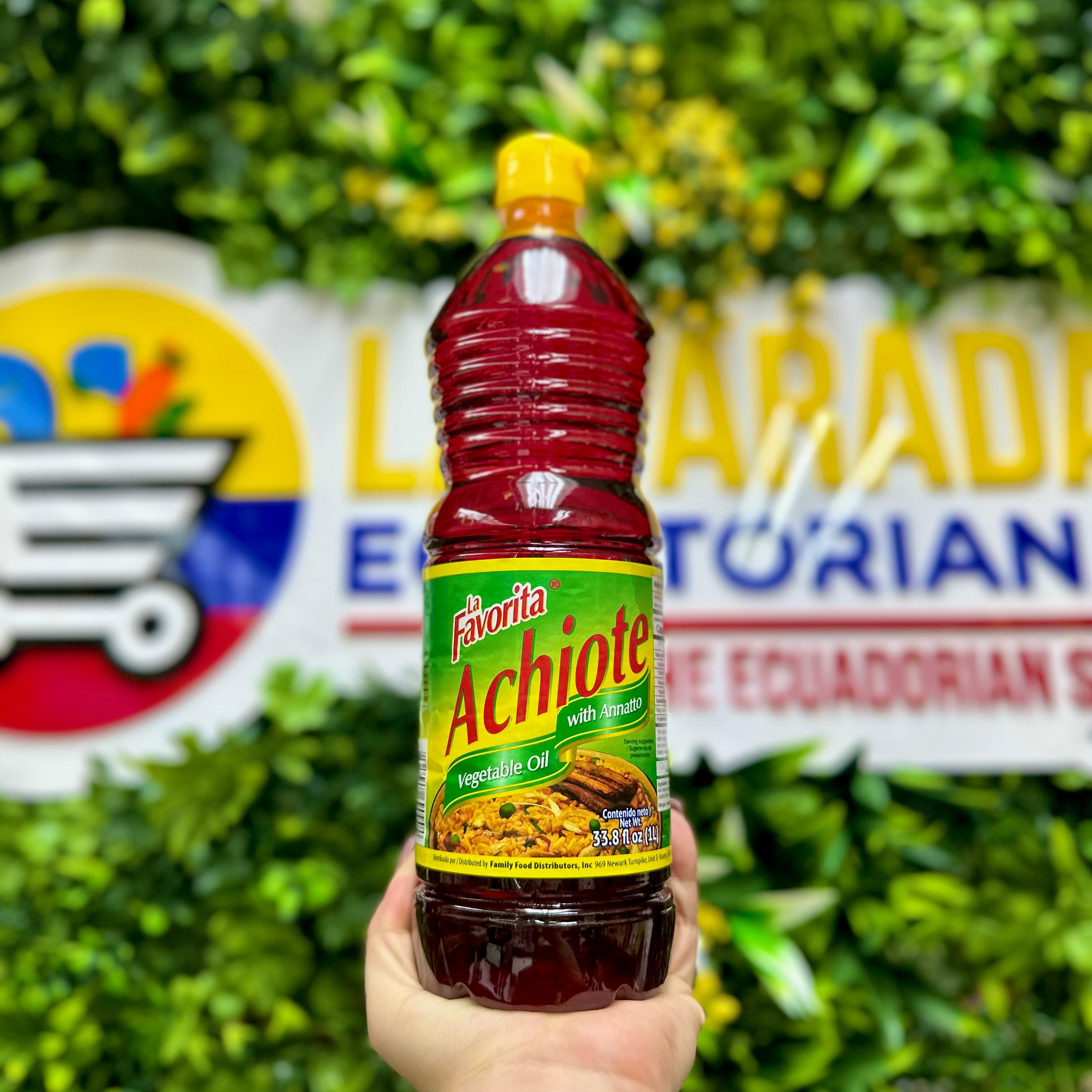 La Favorita - Achiote 1L Verde Grande | La Parada Ecuatoriana | Grocery ...