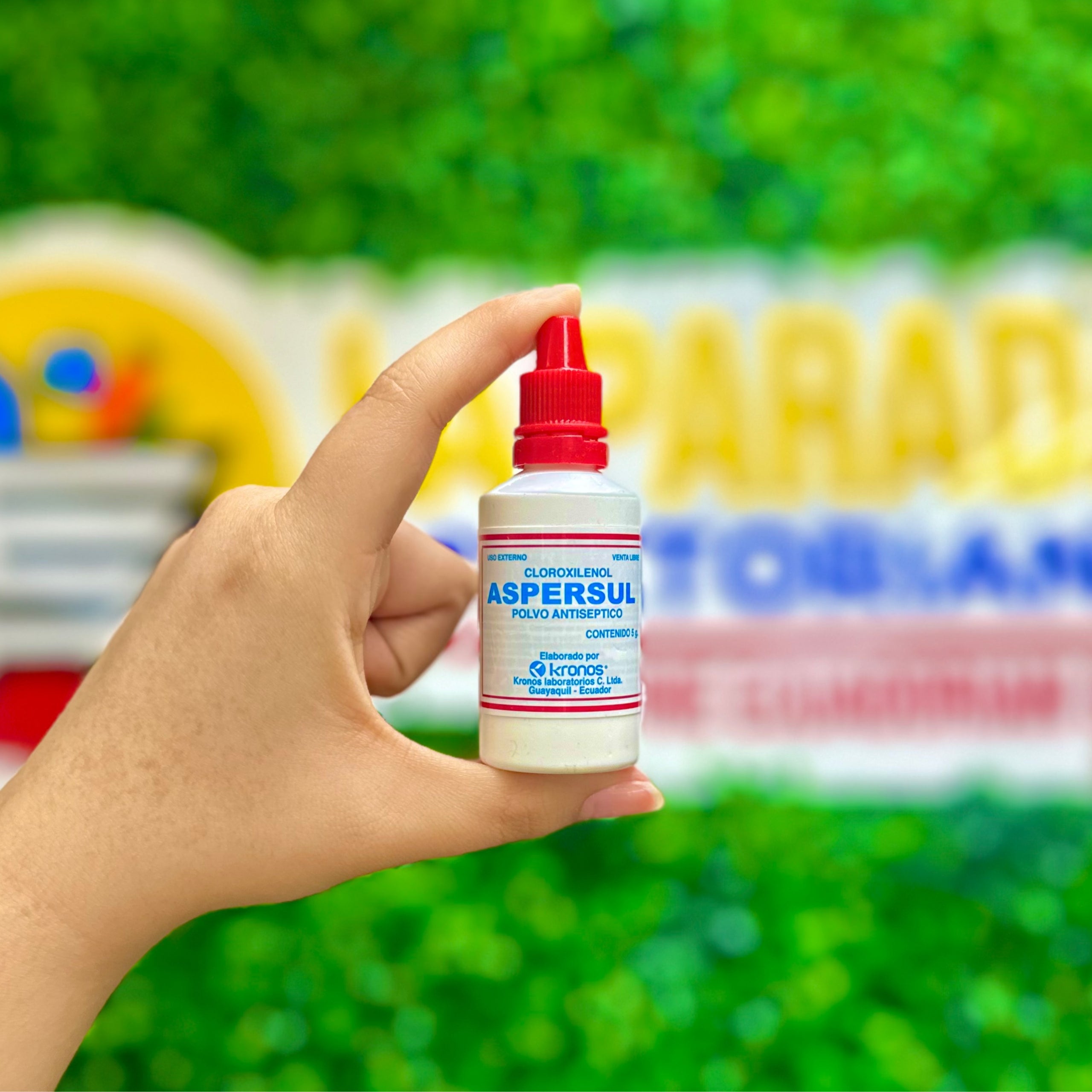 Aspersul Polvo Antiseptico | La Parada Ecuatoriana