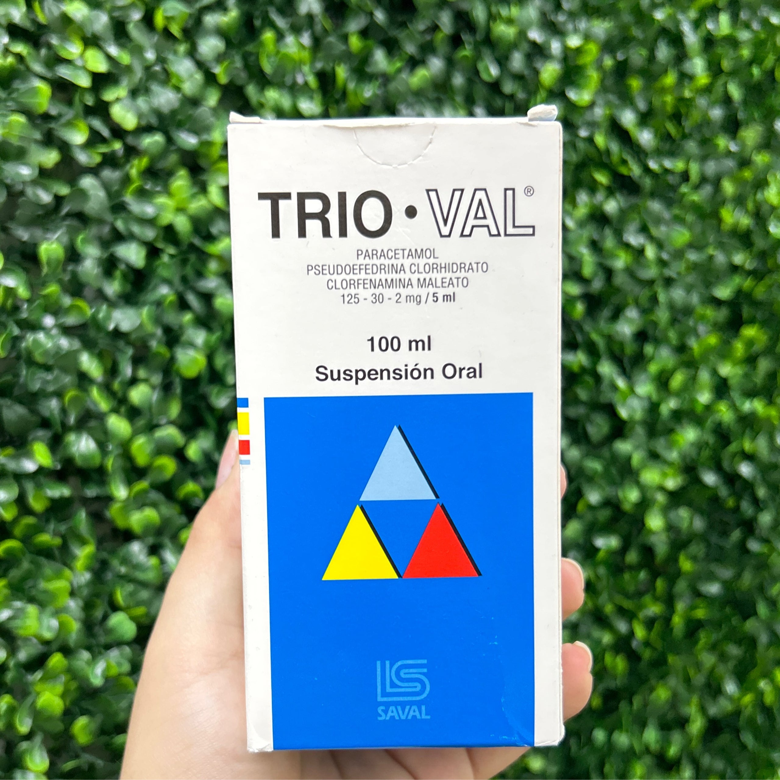 TrioVal 100ml - Jarabe para Gripe | La Parada Ecuatoriana