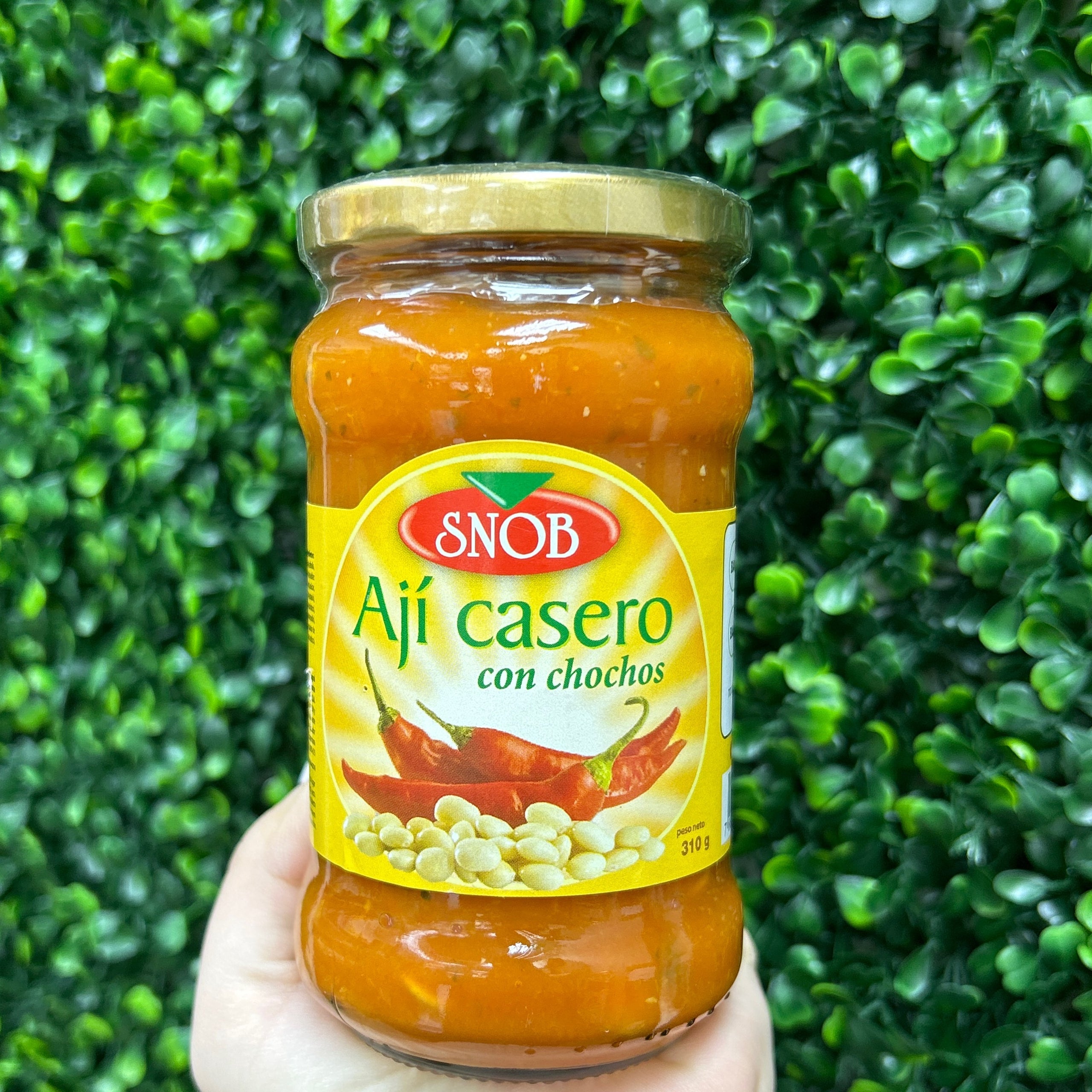 Snob Ají Casero Con Chochos | La Parada Ecuatoriana