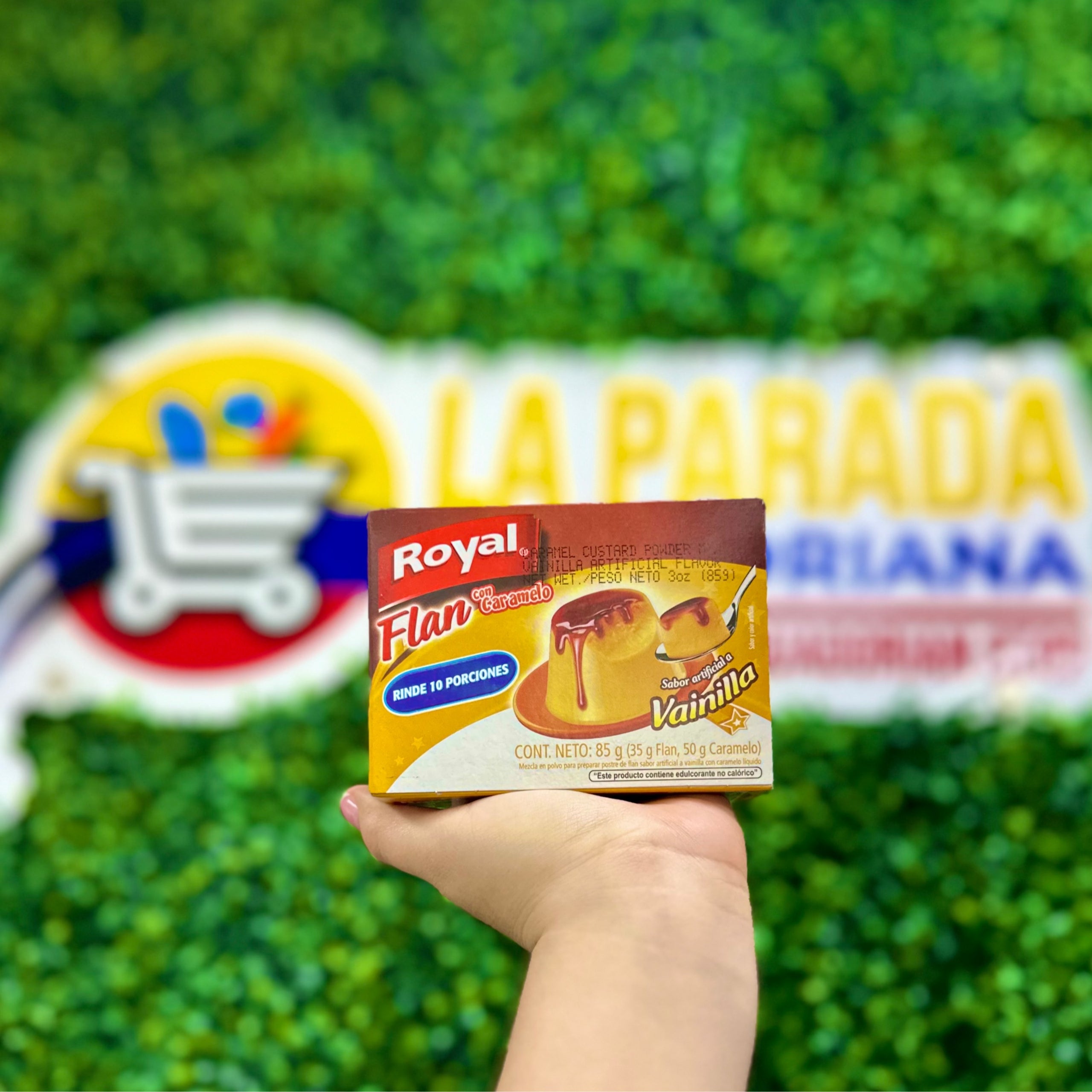 Flan Royal Con Caramelo - Caja | La Parada Ecuatoriana