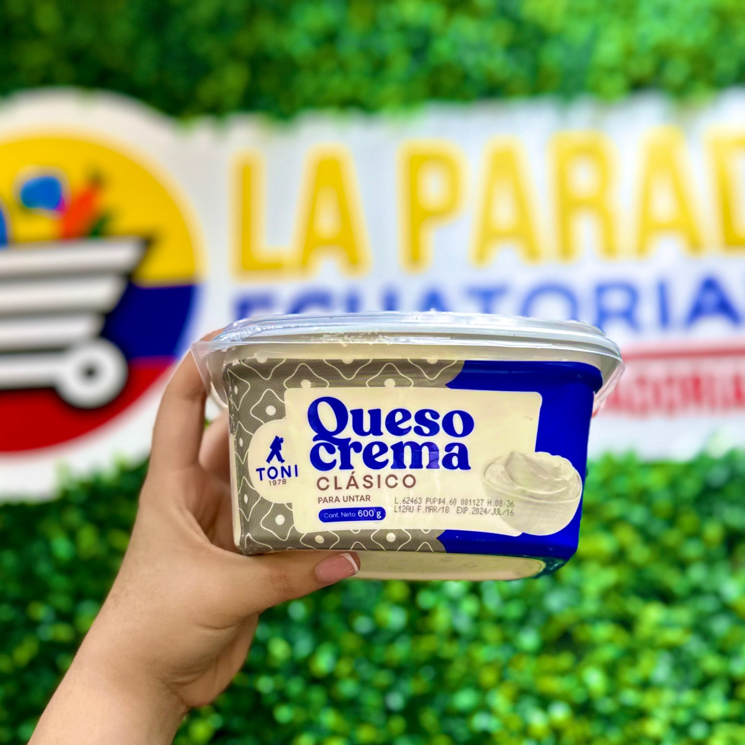 Queso Crema Toni 500gr | La Parada Ecuatoriana